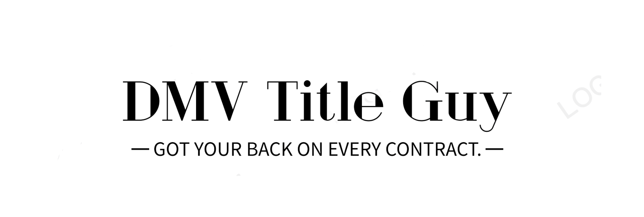 DMV Title Guy | Title & Closing Services — DC, MD & VA | DMV Title Guy
